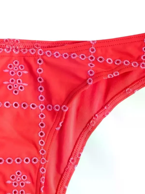DAMSON MADDER Embroidered Bikini Bottoms