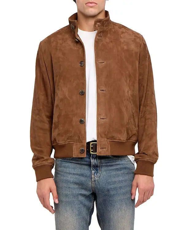Zadig&Voltaire Lonni Suede Jacket - Coconut