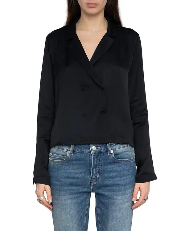 Zadig&Voltaire Tussi Satin Blouse