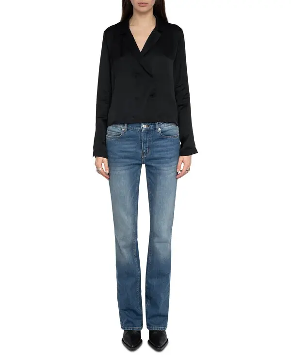 Zadig&Voltaire Tussi Satin Blouse