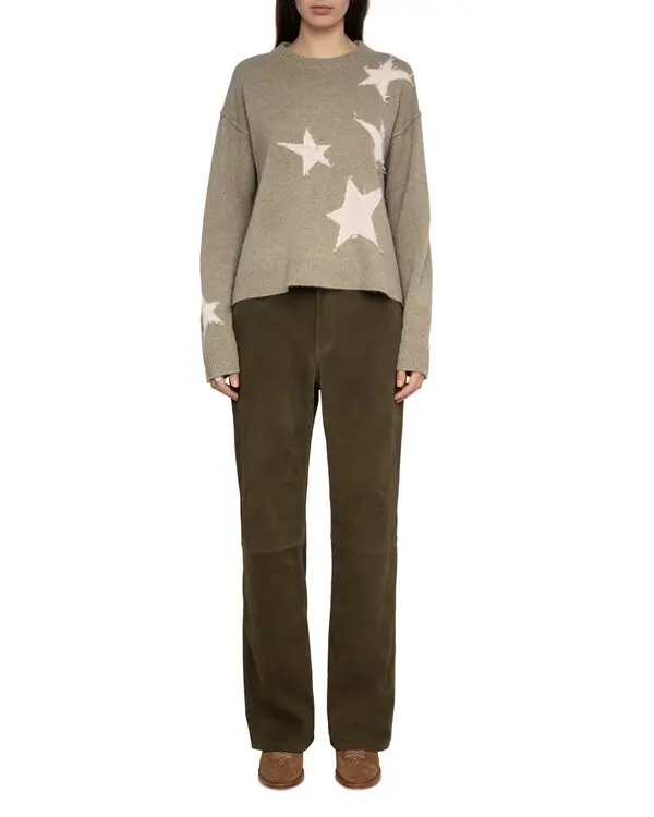 Zadig&Voltaire Markuz Cashmere Sweater - Olive