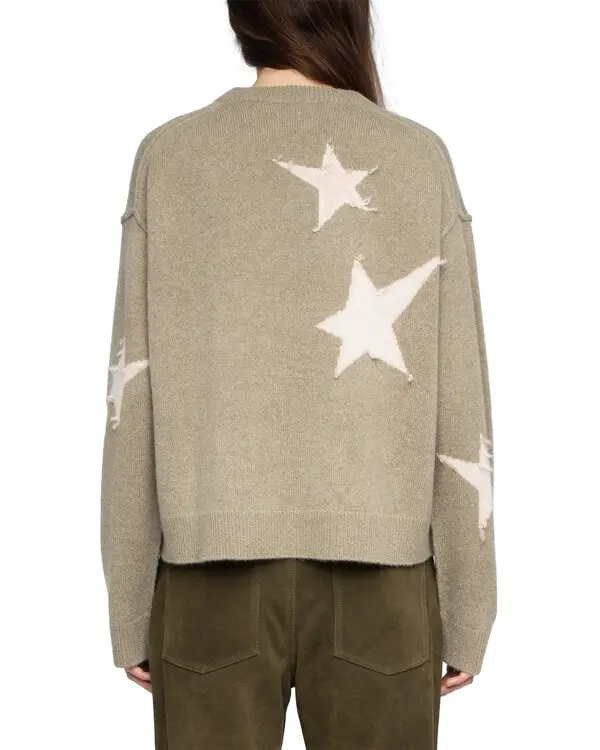 Zadig&Voltaire Markuz Cashmere Sweater - Olive