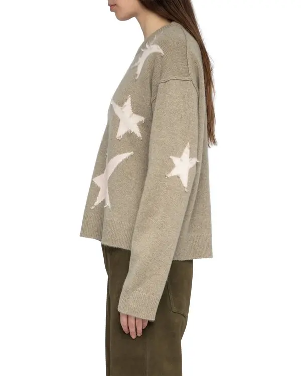 Zadig&Voltaire Markuz Cashmere Sweater - Olive