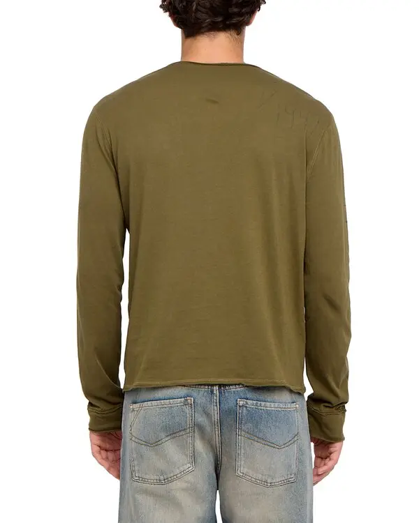 Zadig&Voltaire Monastir Long Sleeve Henley Tee