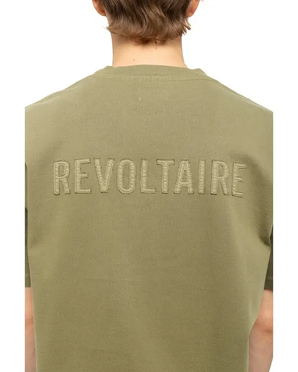 Zadig&Voltaire Teddyx Revoltaire Tee - Mousse