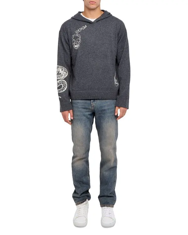 Zadig&Voltaire Malay Punk Pullover Hoodie Sweater