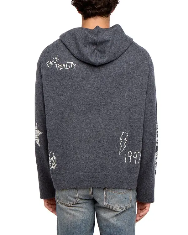 Zadig&Voltaire Malay Punk Pullover Hoodie Sweater