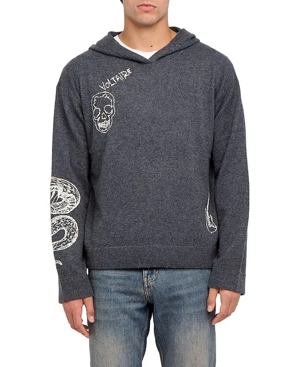 Zadig&Voltaire Malay Punk Pullover Hoodie Sweater