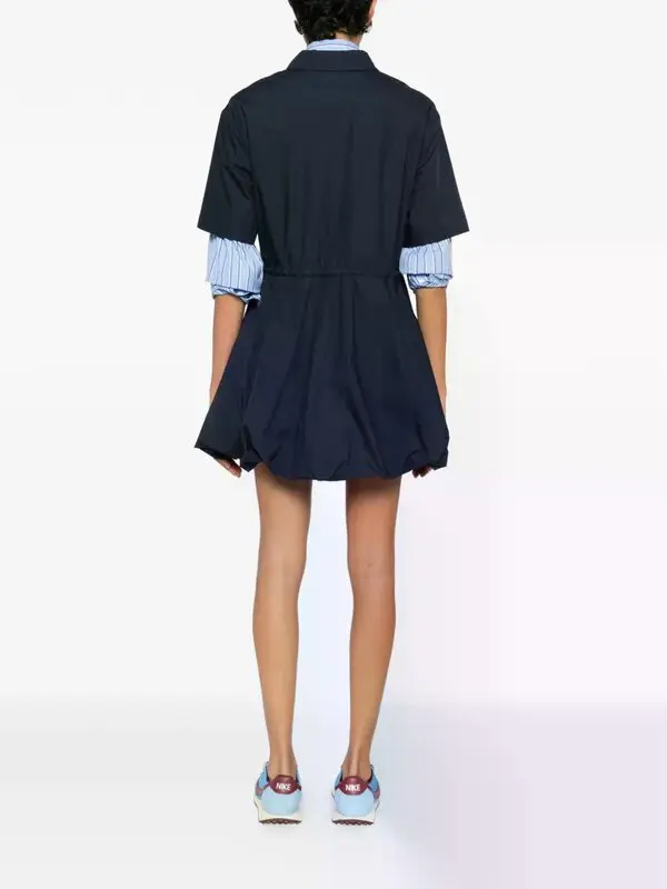 Maje Drawstring Mini Dress