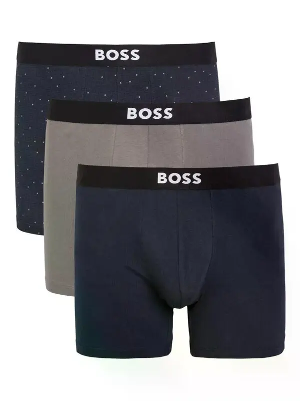 BOSS Logo-waistband Boxers