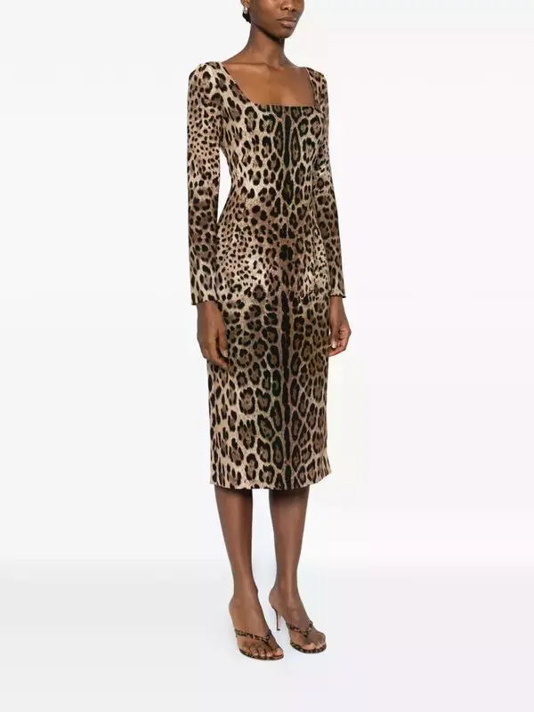 Dolce & Gabbana Animal-print Dress