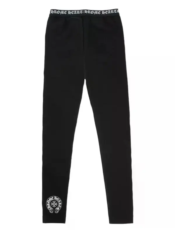 Chrome Hearts Logo-detail Leggings