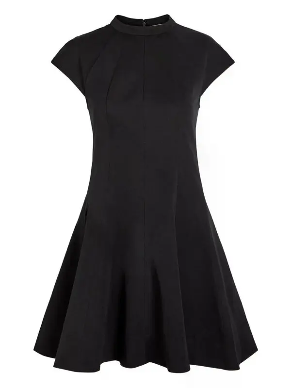Staud Mock-neck A-line Dress