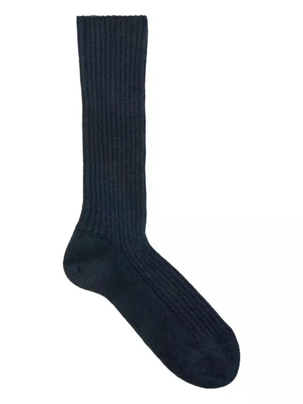 Falke Cosy Ribbed Socks - Blue