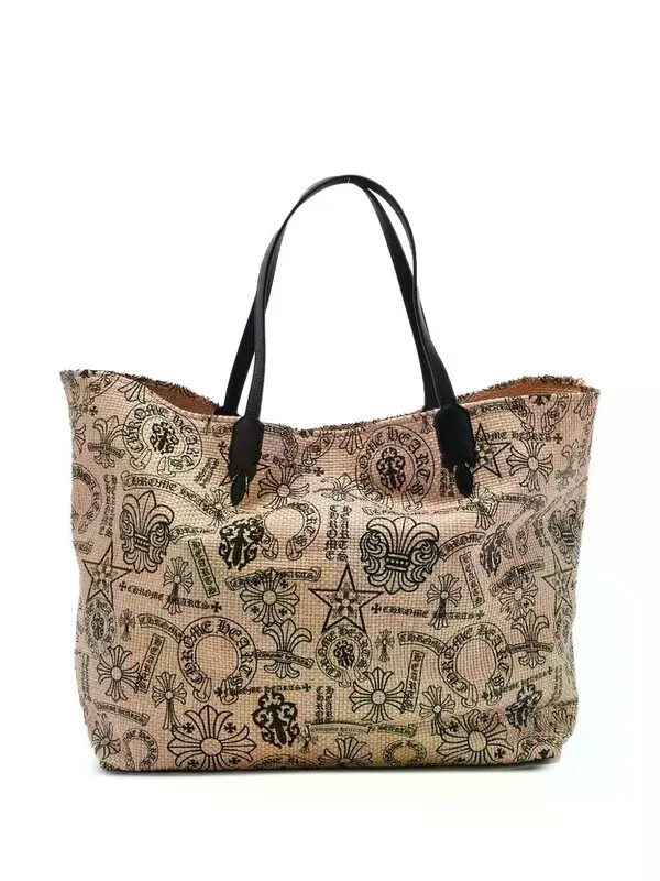 Chrome Hearts Stencil-monogram Cross Tote