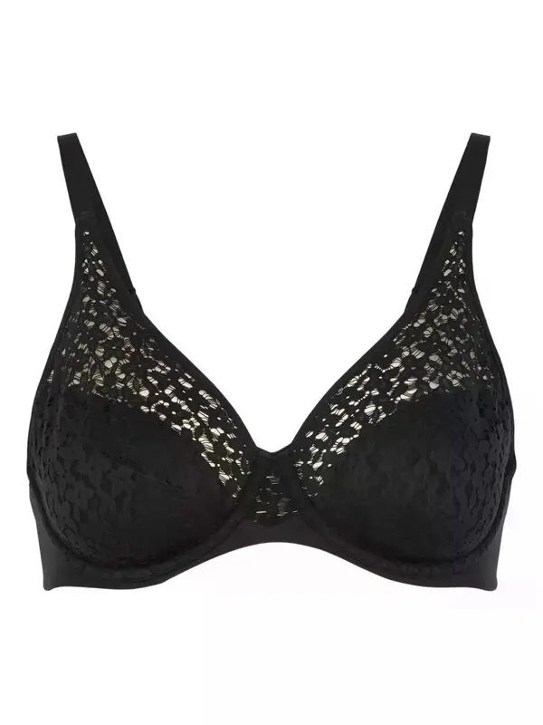 Chantelle Norah Lace Moulded Bra - Black