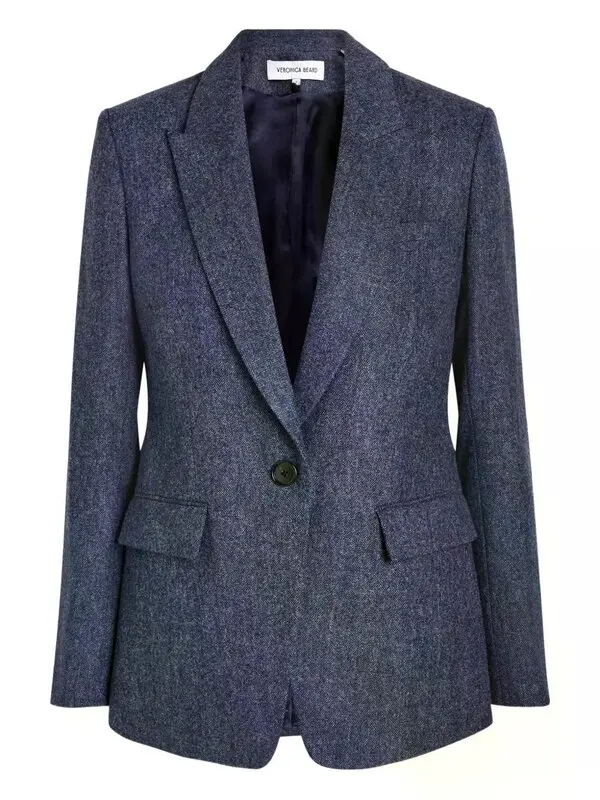 Veronica Beard Vega Dickey Blazer - Blue