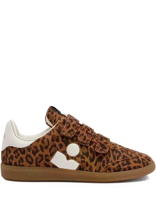 MARANT ETOILE Beth Leopard-print Sneakers