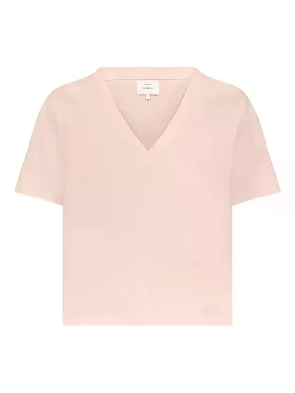 Loulou De Saison V-neck T-shirt - Pink