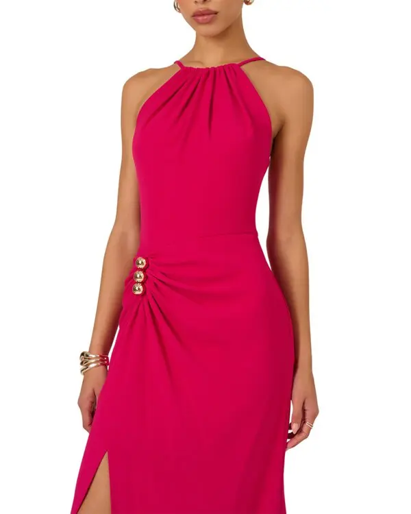 Adrianna Papell Crepe Bi Stretch Dress