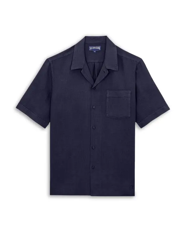 Vilebrequin Bowling Linen Shirt