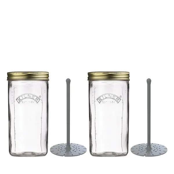 KILNER Pickle Jars With Lifter, Set Of 2