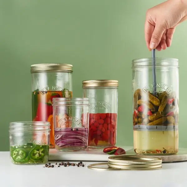 KILNER Pickle Jars With Lifter, Set Of 2