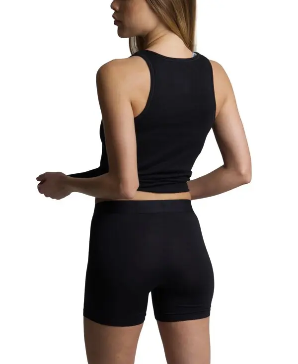 WOXER Pima Cotton Ribbed Tank Top - Black