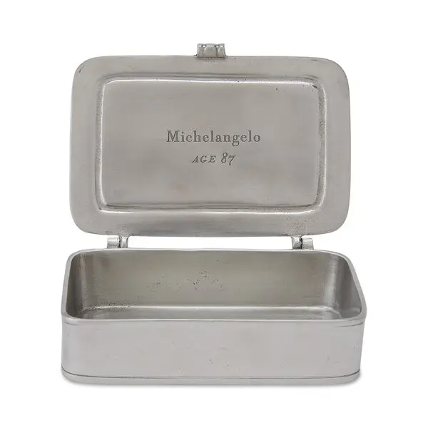 MATCH Pewter Michelangelo Box