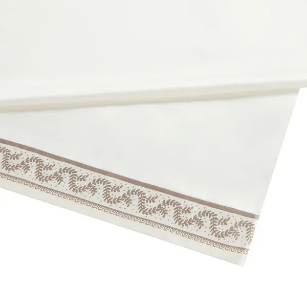 Gingerlily Silk Flat Sheet, King - Fern