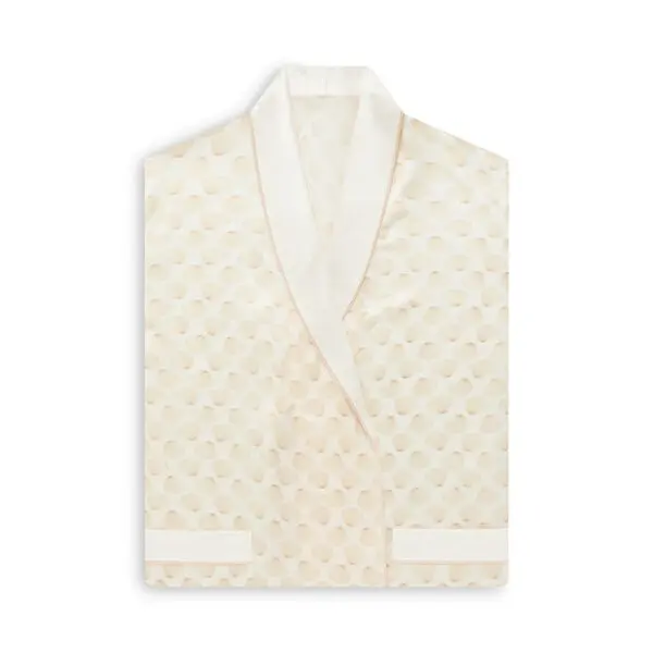 Gingerlily X Memo Press Seashells Silk Dressing Gown