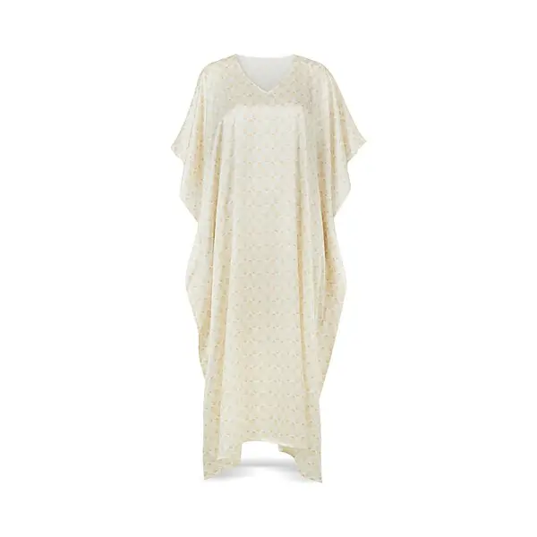 Gingerlily X Memo Press Silk Kaftan - Seashell