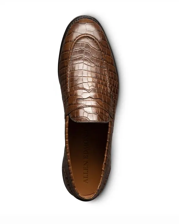 Allen Edmonds Randolph 2.0 Loafers - Chili Croc