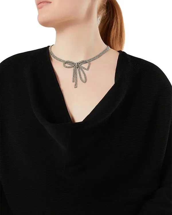 Marina Rinaldi Uscita Negozi Draped Neck Sweater - Black