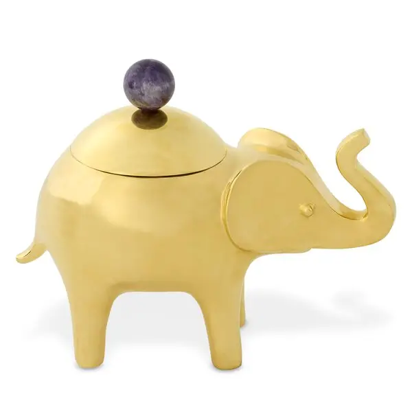 Jonathan Adler Brass Elephant Box