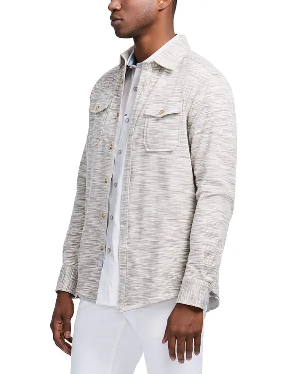 Robert Graham Storrs Textured Long Sleeve Knit Top