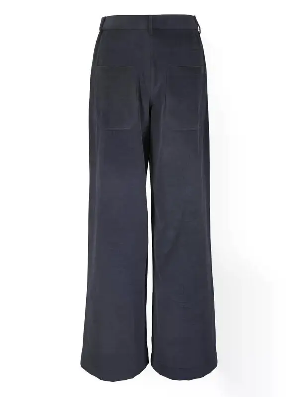 TWP Dylan Wide-leg Trousers - Grey