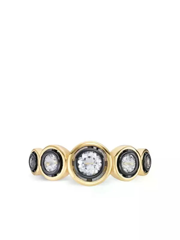 LAURA VANN Remi Round Ring - Gold