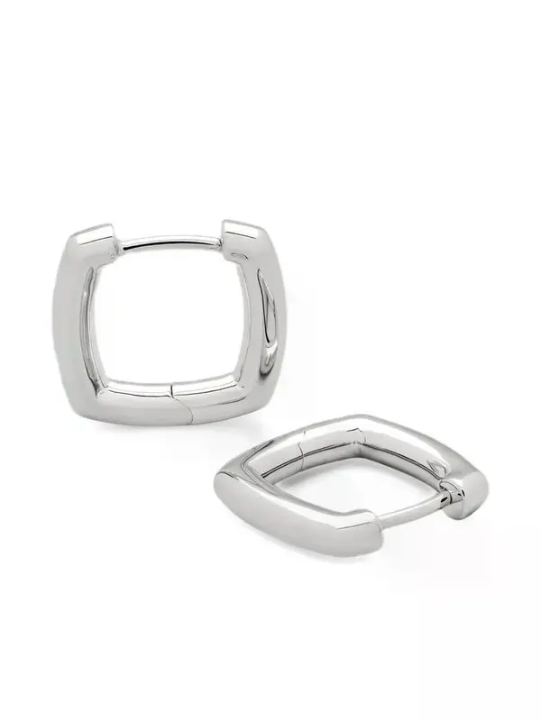 Tom Wood Square Hoop Earrings