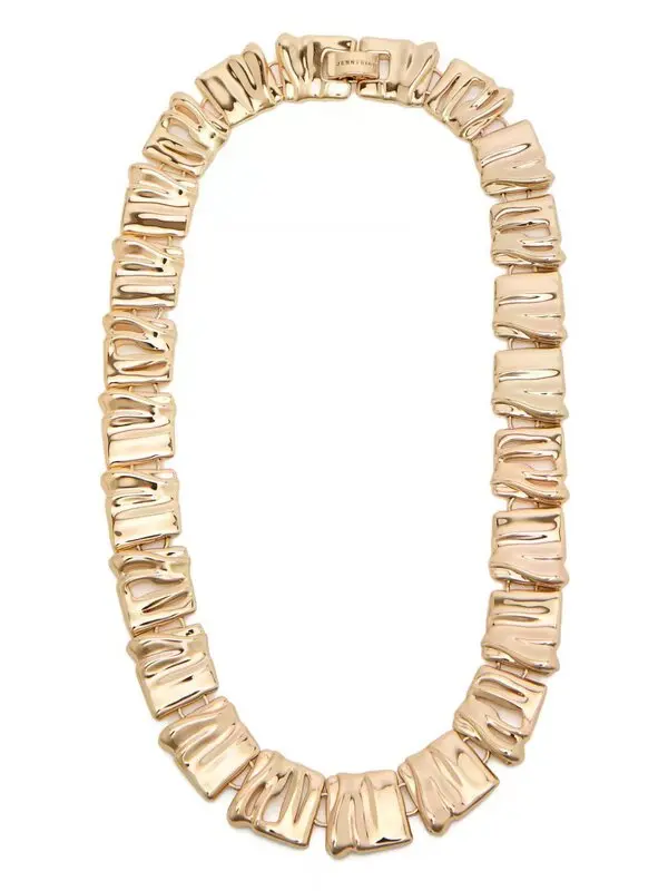 Jenny Bird Sundra Sculptural Necklace - Gold