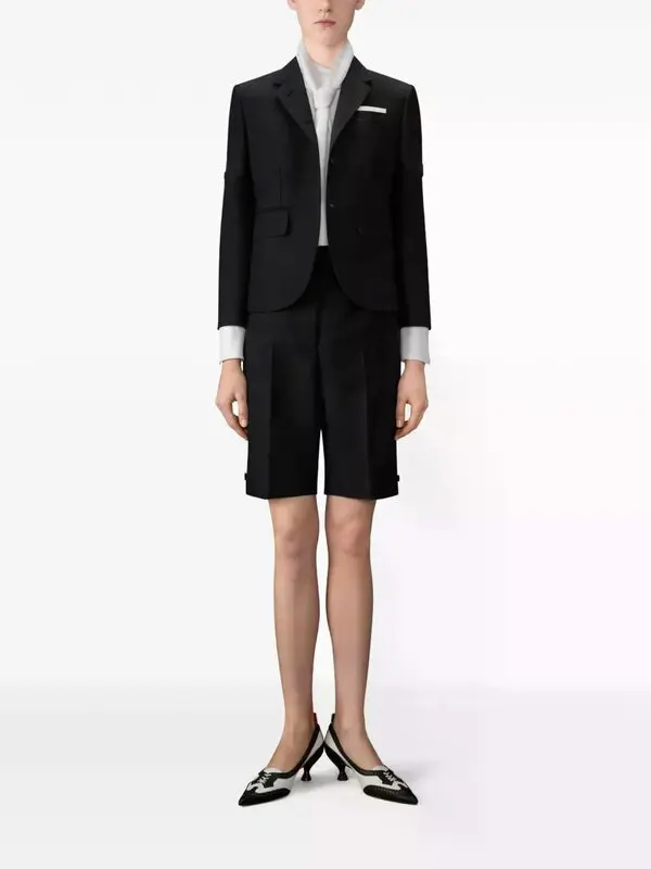 Thom Browne Button Blazer - Black