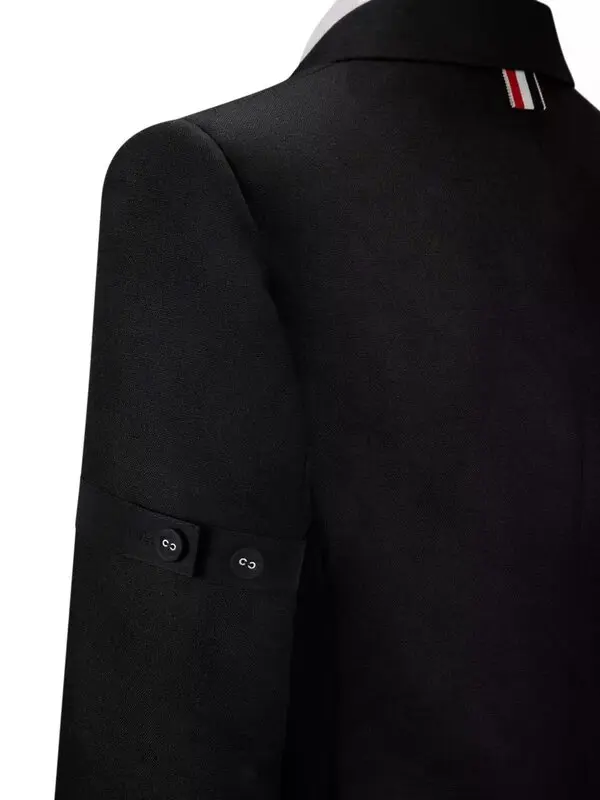 Thom Browne Button Blazer - Black