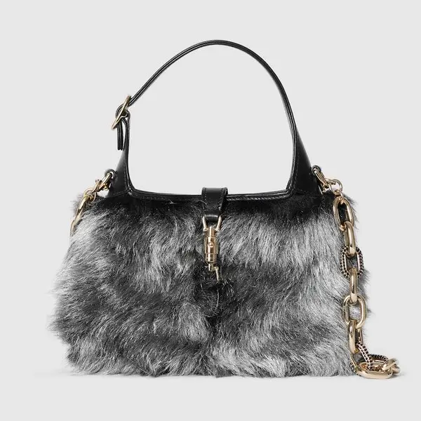 Gucci Jackie 1961 Shearling Bag
