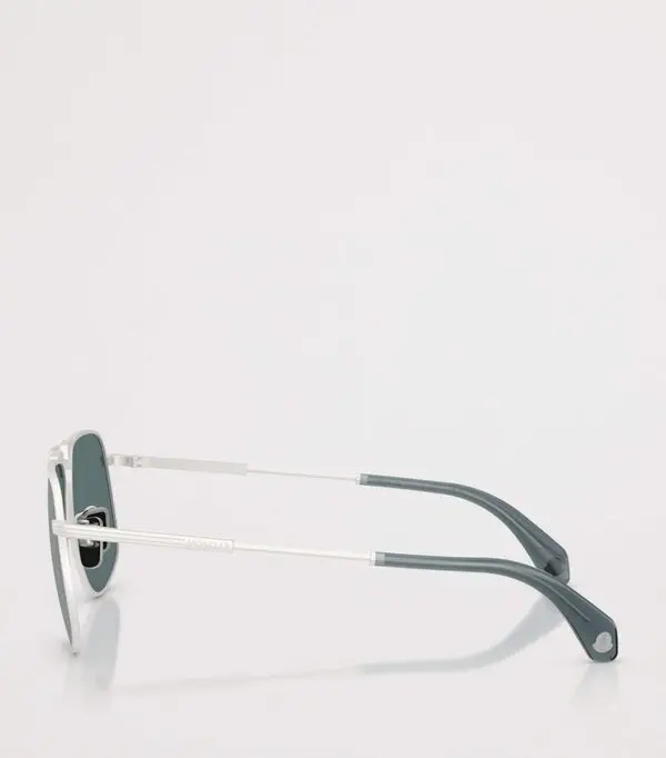 Moncler Vitessa Aviator Sunglasses - Silver