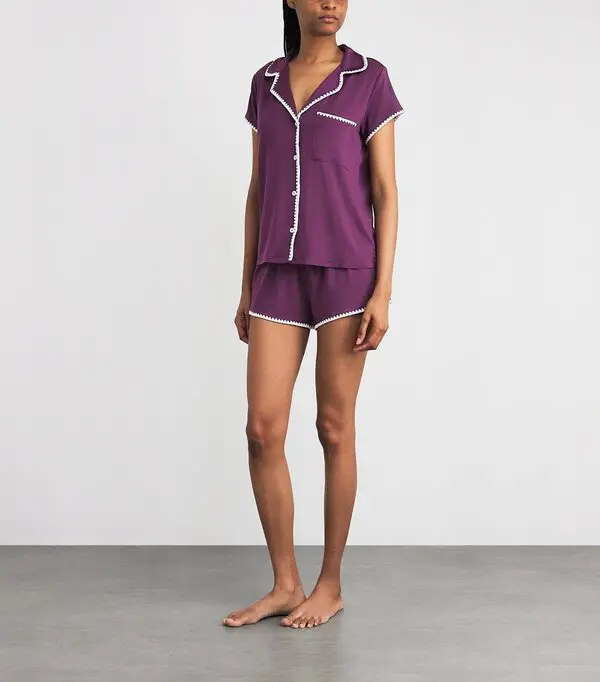 Eberjey Short-sleeve Frida Pyjama Set