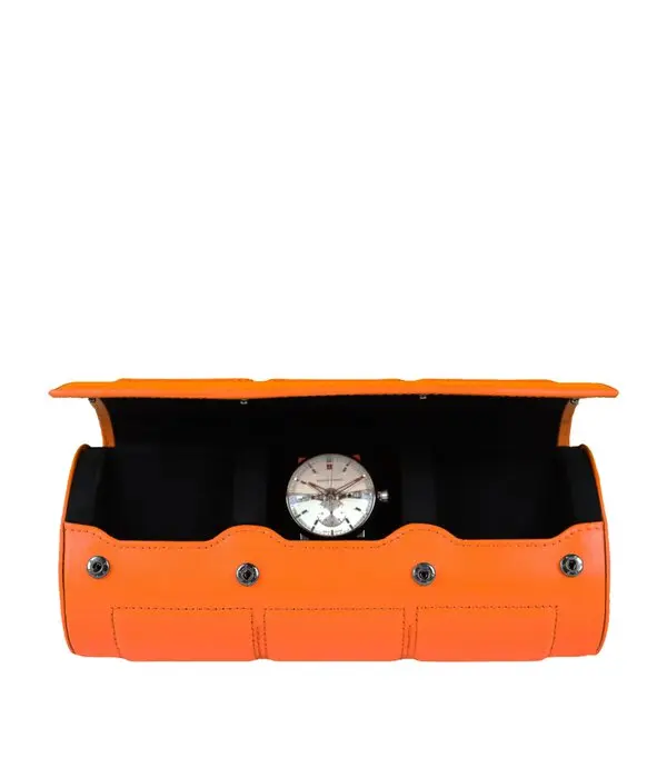 BUBEN & ZORWEG Leather Three-watch Case