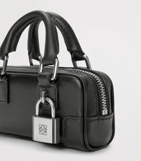 Loewe Amazona Nano Top-handle Bag - Black