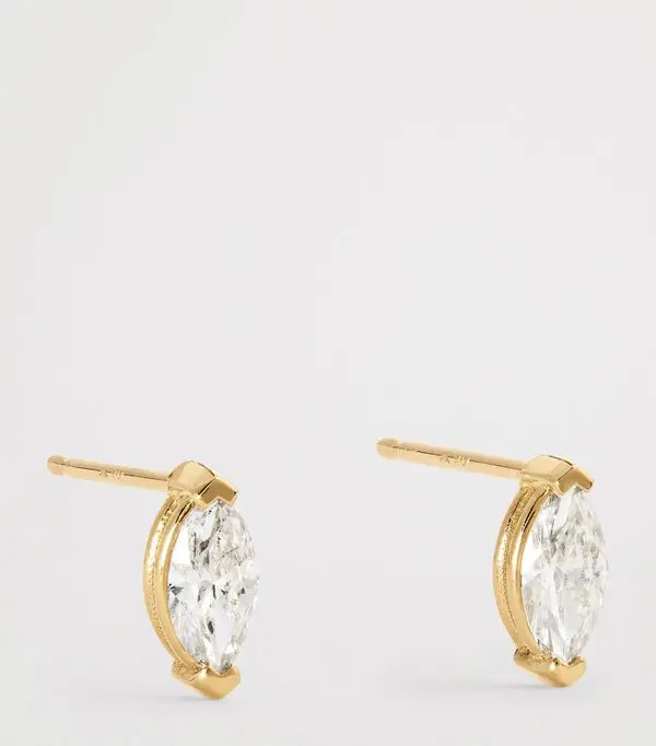 Shay Stud Earrings - Gold