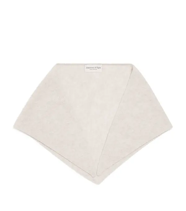 Johnstons Of Elgin Cashmere Reel Bandana - Beige