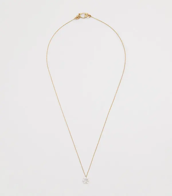 Sophie Bille Brahe Starry Night Luna Perle Necklace - Gold